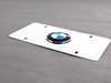 Genuine BMW - 82121470314 - "BMW" Vanity Plate - Polished Aluminum ...