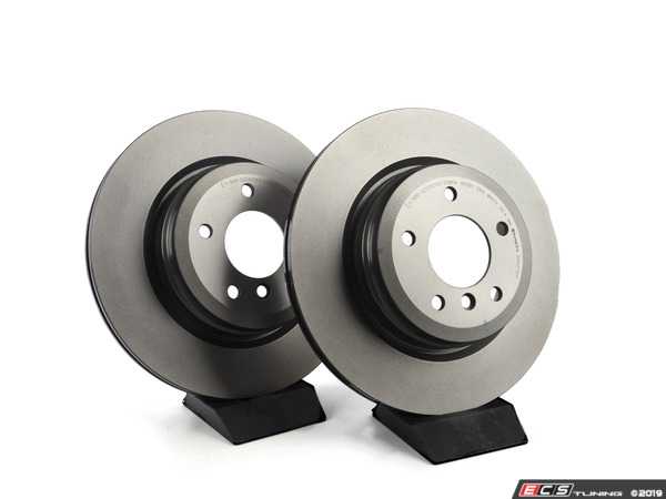 Brembo - 34216855004KT6 - Rear Brake Rotors - Pair (336x22)