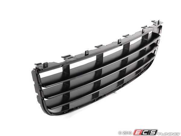 Genuine Volkswagen Audi - 1K0853677C9B9 - Lower Center Grille - Black ...