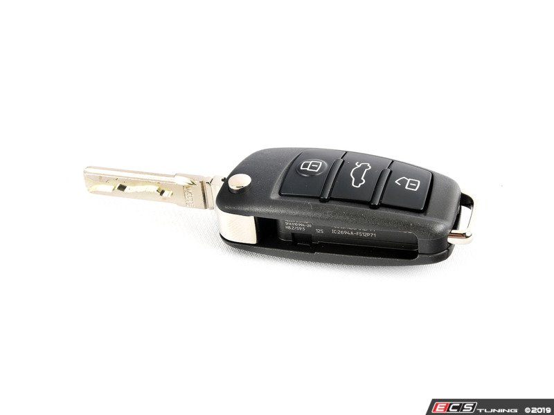 Genuine Volkswagen Audi - 8V0837220EINF - KEY (8V0 837 220 E INF)