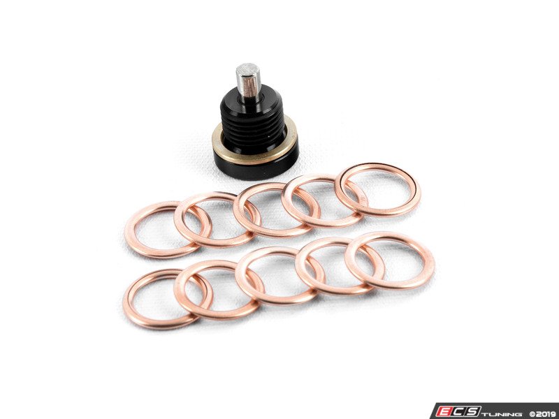 ECS - 013862ecs01a4KT - Magnetic Oil Drain Plug M16X1.5 - With 10 Washers