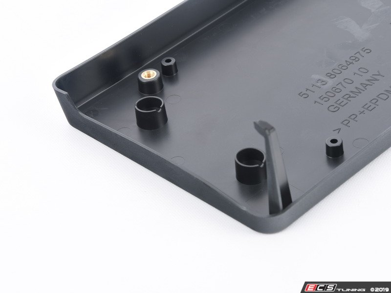 Genuine BMW - 51138064975 - LICENSE PLATE HOLDER (51-13-8-064-975)