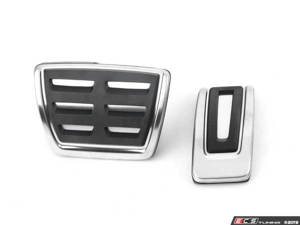 Genuine Volkswagen Audi - 5G1064205 - Stainless Pedal Set - Automatic ...