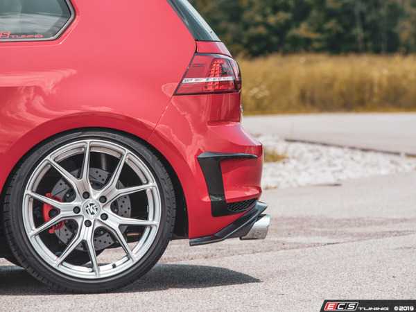 ECS - 024740ecs01KT - MK7 GTI Carbon Fiber Rear Diffuser