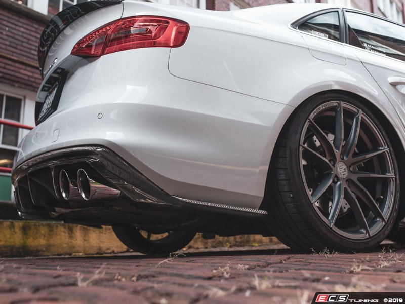 ECS - 024846ecs01KT - Audi B8.5 S4 / A4 S-Line Carbon Fiber Rear Bumper ...