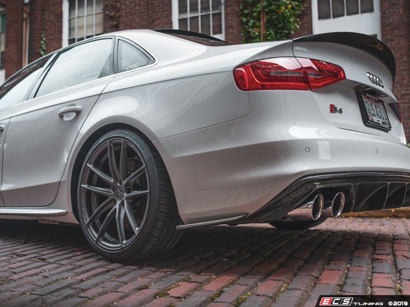 ECS - 024846ecs01KT - Audi B8.5 S4 / A4 S-Line Carbon Fiber Rear Bumper ...
