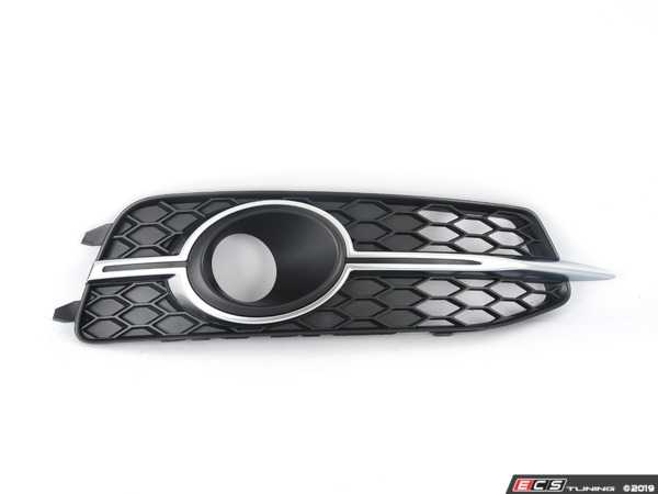 Genuine Volkswagen Audi - 4G0807682K01C - Cooling Air Grille - Satin ...