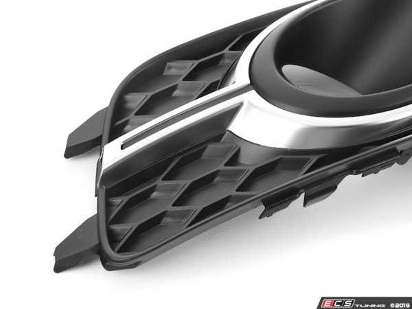 Genuine Volkswagen Audi - 4G0807682K01C - Cooling Air Grille - Satin ...