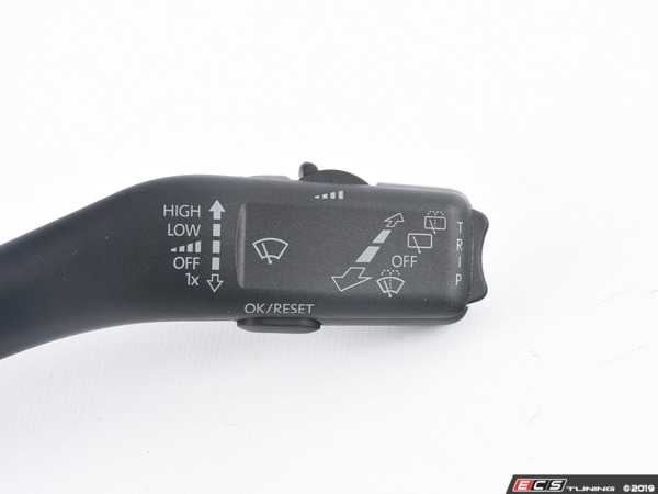 Genuine Volkswagen Audi - 1K0953519J9B9 - Multifunction Wiper Switch ...