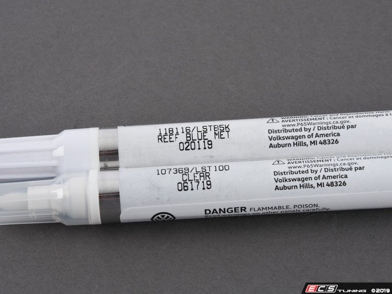 Genuine Volkswagen Audi - EXDLSTB5K - Reef Blue Metallic Paint Pen ...