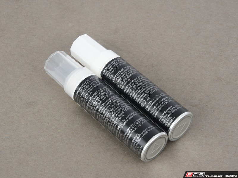 Genuine MINI - 51910427181 - White Silver Metallic Touch Up Paint Stick ...