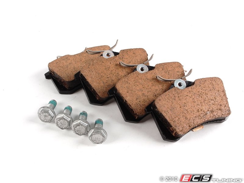 Genuine Volkswagen Audi - 6C0698451 - Rear Brake Pad Set (6C0 698 451)