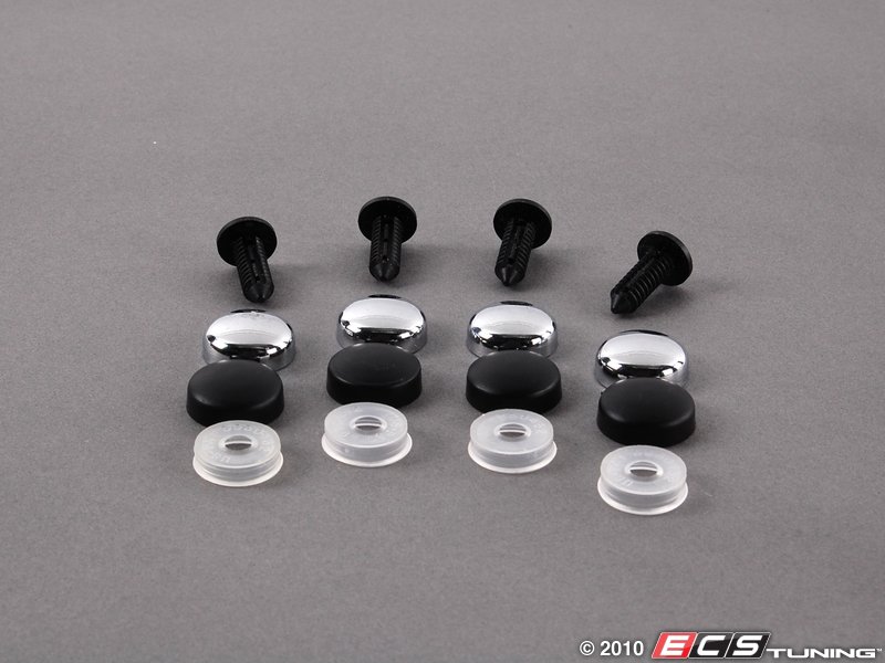 Genuine Volkswagen Audi - zvw355999 - Front Plate Hole Plug Kit - (NO ...