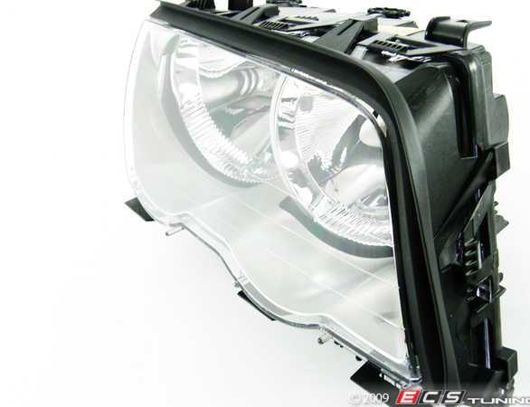 Genuine BMW - 63126908221 - Titanium Edition Halogen Headlight - Left ...