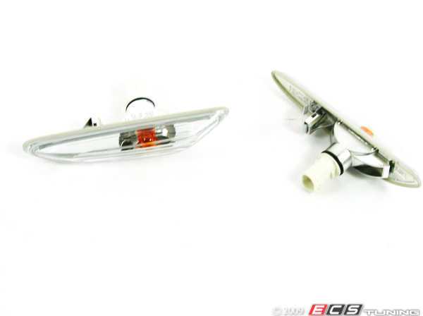 Genuine BMW - 63137165915/916 - Clear Fender Side Marker Set