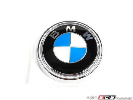 Genuine BMW - 51147157696 - E70 X5 BMW Emblem / Roundel - Rear (51-14-7 ...