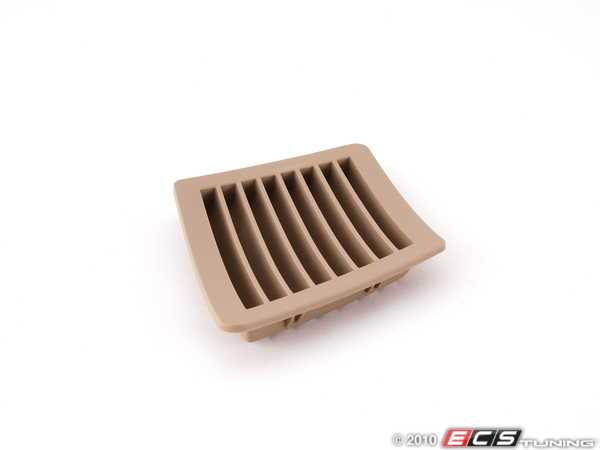 Genuine BMW - 51437057939 - Beige Rear Kick Panel Vent Grille - Left ...