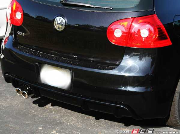 Volkswagen Zubehor - JNV807301D - MK5 Rabbit Thunderbunny Rear Bumper ...