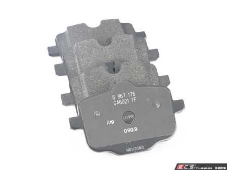 Genuine BMW - 34216867175 - Rear Brake Pad Set (34-21-6-867-175)
