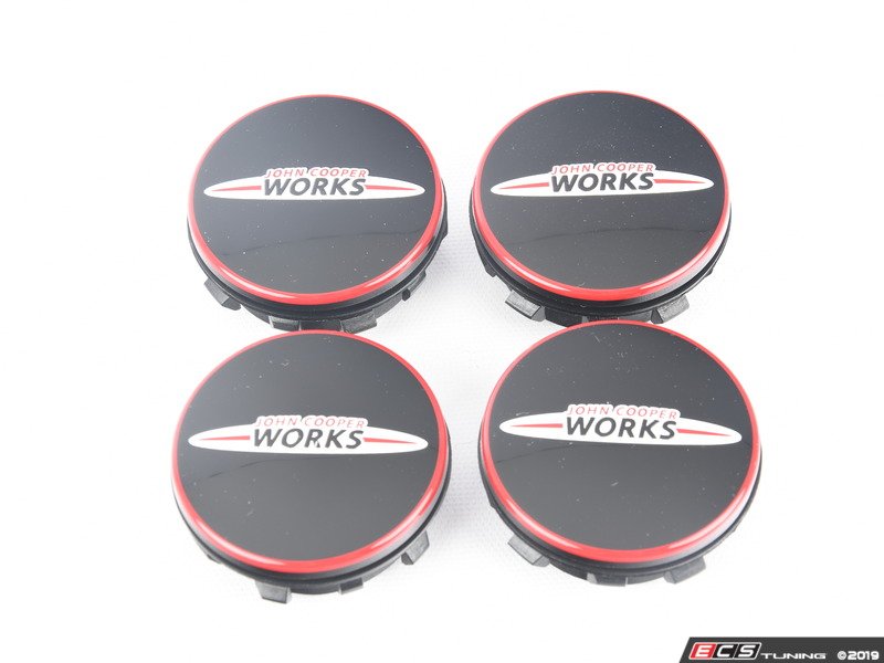 Genuine MINI - 36122469710 - Floating Center Cap "JCW" - set (36-12-2 ...