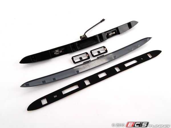 Genuine BMW - 51137170966 - Trunk Handle Lid Grip Assembly - Primed (51 ...