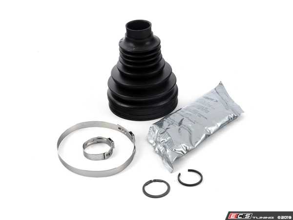GKN Drivetech - 3Q0498201 - Front CV Joint Boot Kit - Inner - Priced Each