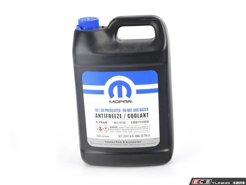 Mopar - 68051212AC - 50/50 Coolant / Antifreeze - 1 Gallon