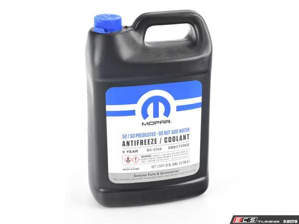 Mopar - 68051212AC - 50/50 Coolant / Antifreeze - 1 Gallon