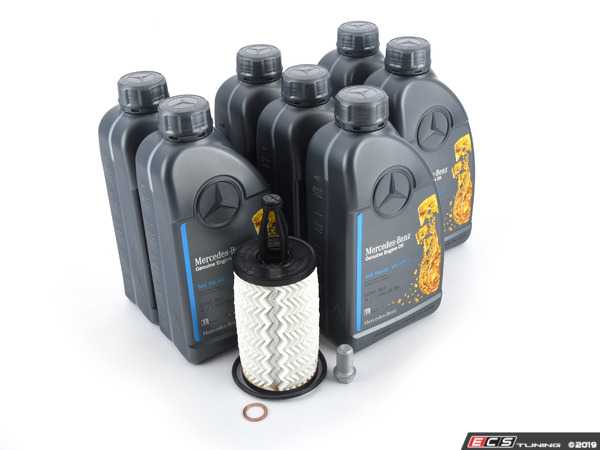 Genuine Mercedes Benz - 276180000KT1 - M276 Genuine Oil Service Kit (5w-40)