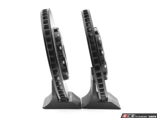 ECS - 013928ECS03-01KT - Front and Rear Slotted 2-Piece Semi-Floating Brake Rotor Kit (340x30 ...