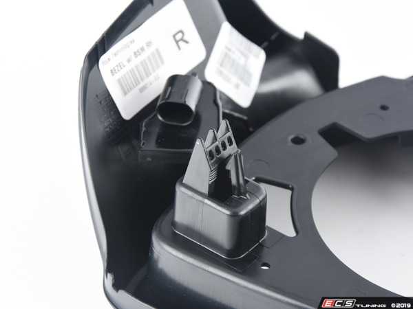 Genuine BMW - 51167291206 - SUPPORTING RING, BLACK, RIGH (51-16-7-291-206)