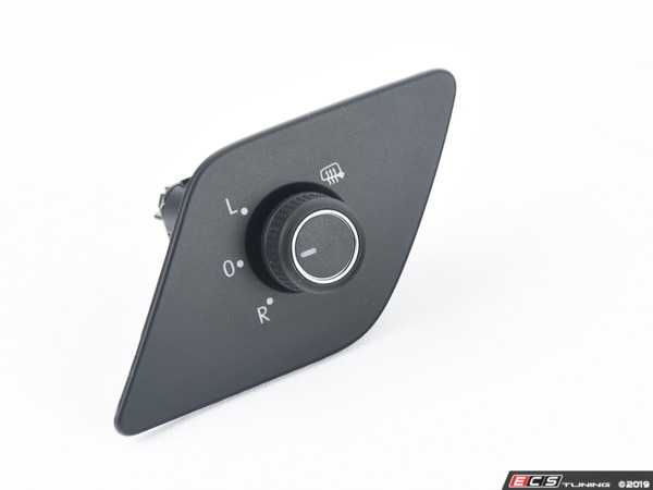 Genuine Volkswagen Audi - 5C7959565MXSH - Chrome Mirror Switch (5C7 959 ...