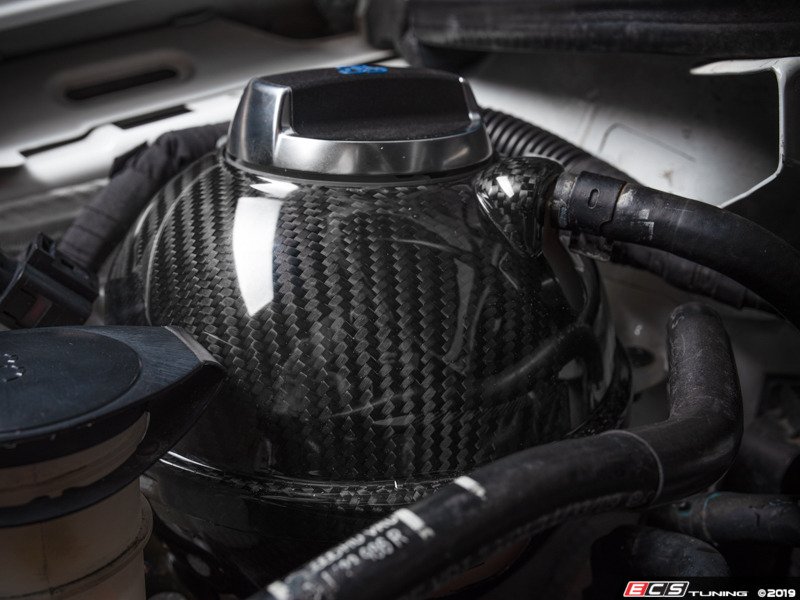 ECS - 025263ECS01 - Carbon Fiber Expansion Tank Cover Kit - Choose-Your-Cap