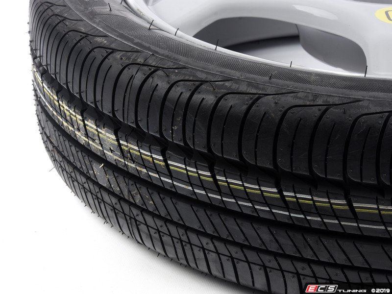 Assembled By ECS - 36116775450kt - 19" Emergency Spare Wheel/Tire Set