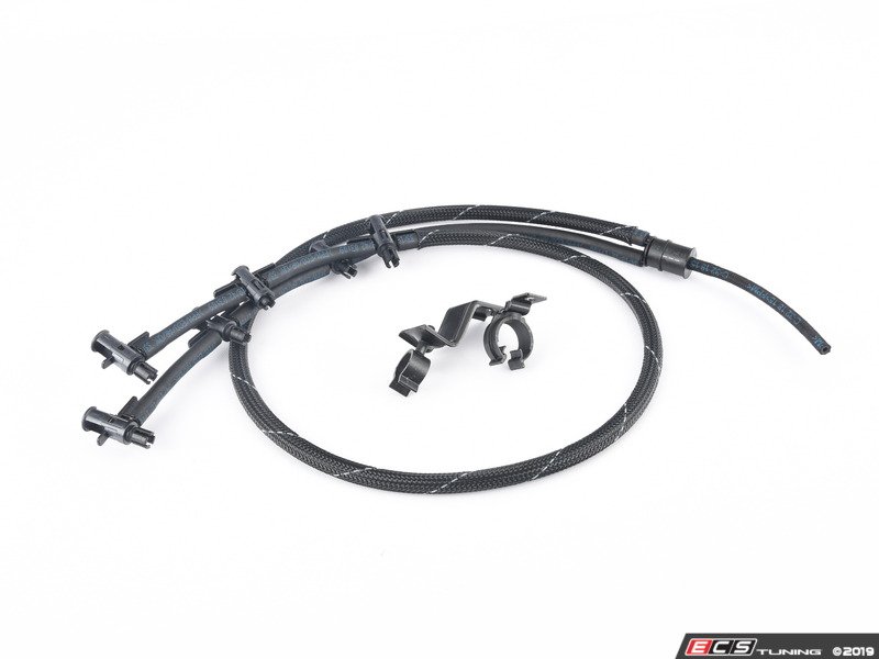 Assembled By ECS - 059130218qKT - Fuel Hose - with bracket