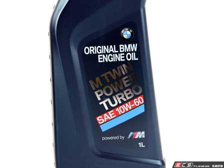 Genuine BMW - 8321236594410KT - M TwinPower Turbo 10W-60 Engine Oil ...