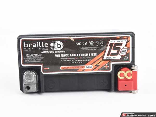 Braille - B2015 - Lightweight AGM Battery