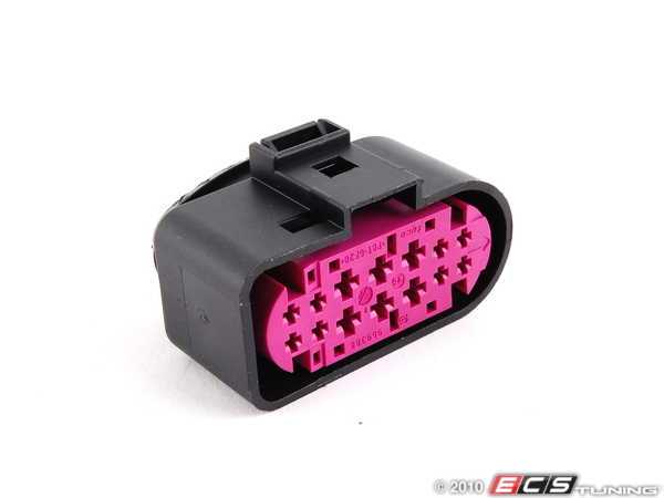 Genuine Volkswagen Audi - 1J0973737 - Electrical Connector - Priced ...