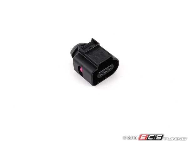 Genuine Volkswagen Audi - 8K0973703 - 3-Pin Electrical Connector (8K0 ...