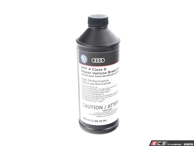 Genuine Volkswagen Audi - B0007501MDSP - Brake Fluid - 500mL