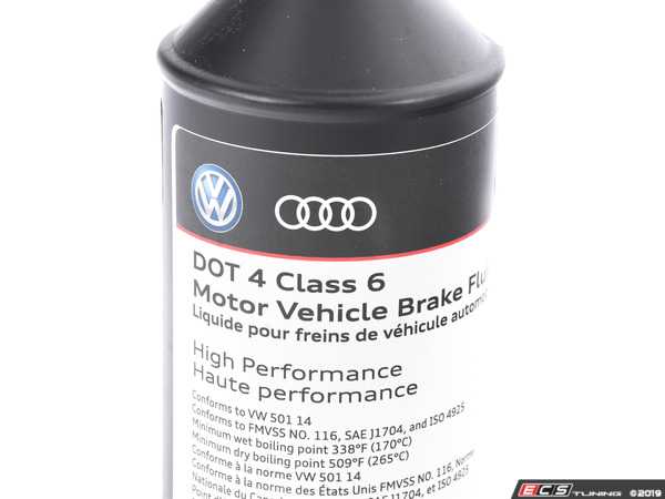 Genuine Volkswagen Audi - B0007501MDSP - Brake Fluid - 500mL