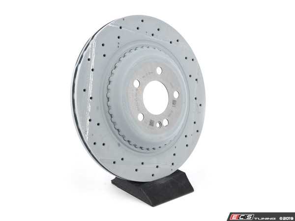 Genuine Mercedes Benz - 2224231400 - Rear Brake Rotor - Priced Each