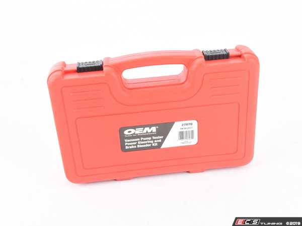 OEM Tools - OEM27070 - Brake Bleeder, Steering Pump Bleeder And Vacuum ...
