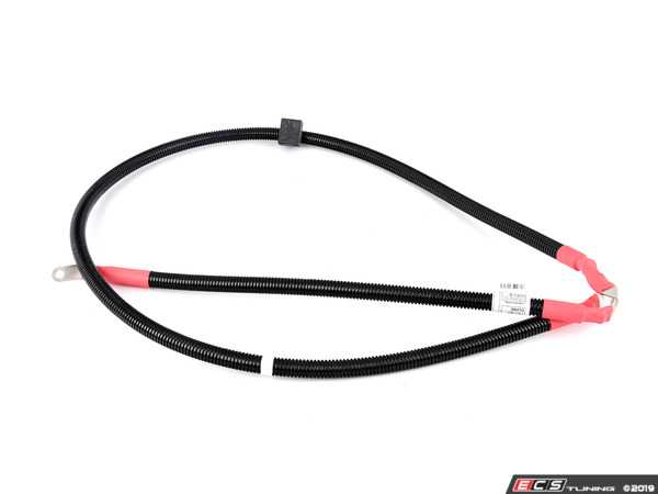 Genuine BMW - 12427611322 - Cable Alternator-Starter-Base B+ (12-42-7 ...