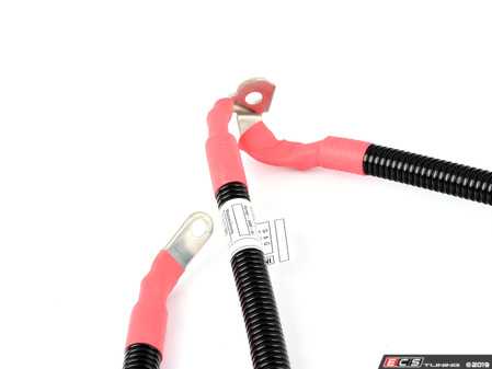 Genuine BMW - 12427611322 - Cable Alternator-Starter-Base B+ (12-42-7 ...