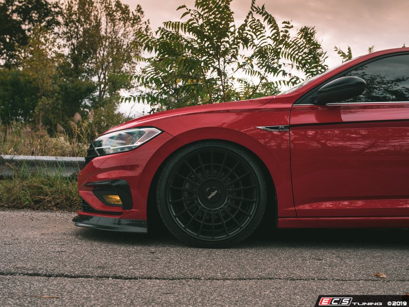 ECS News - ECS MK7 Jetta Carbon Fiber Front Lip Spoiler