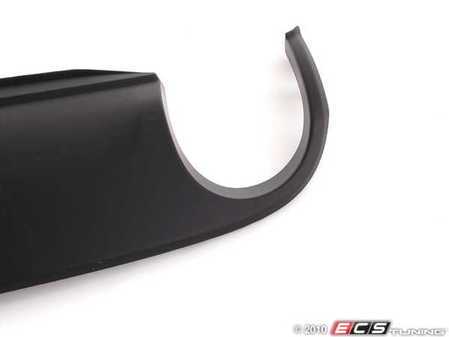 Genuine Volkswagen Audi - 8K0807521A01C - Rear Valance - Satin Black ...