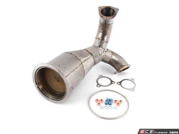 034Motorsport - 034-105-4045 - Stainless Steel Racing Catalyst for B9 ...