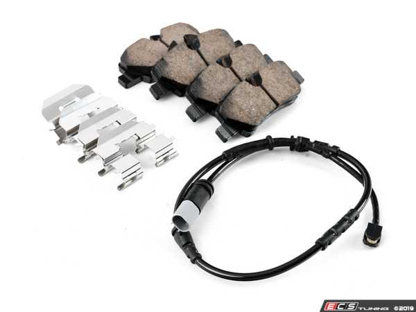 Akebono - EUR1800 - Rear Euro Ceramic Brake Pad Set EUR1800