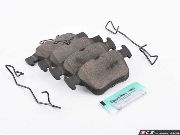 Hudson - 8V0698451AHPC - Rear Premium Ceramic Brake Pad Set